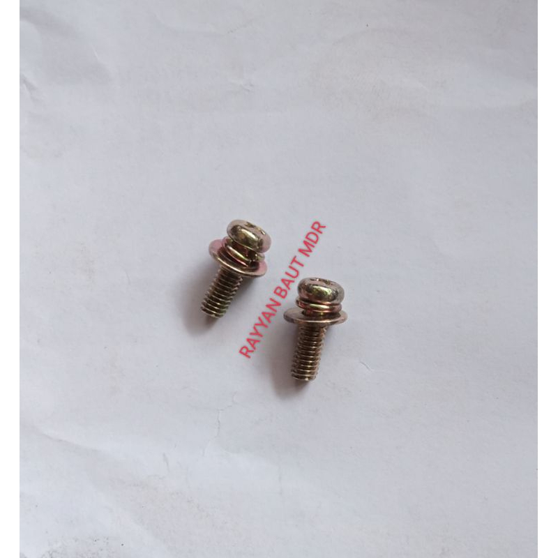 Jual Baut karburator M4x12 dobel Ring universal 1 Pcs ORI ginal ...