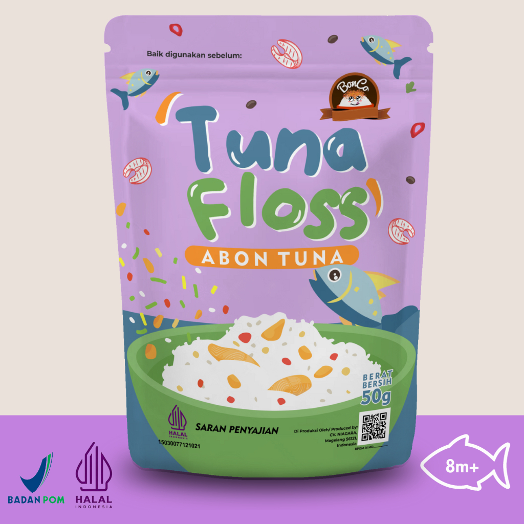 Jual Abon BonCo Premium Ikan Tuna -Tinggi Protein dan Nutrisi, Tanpa ...