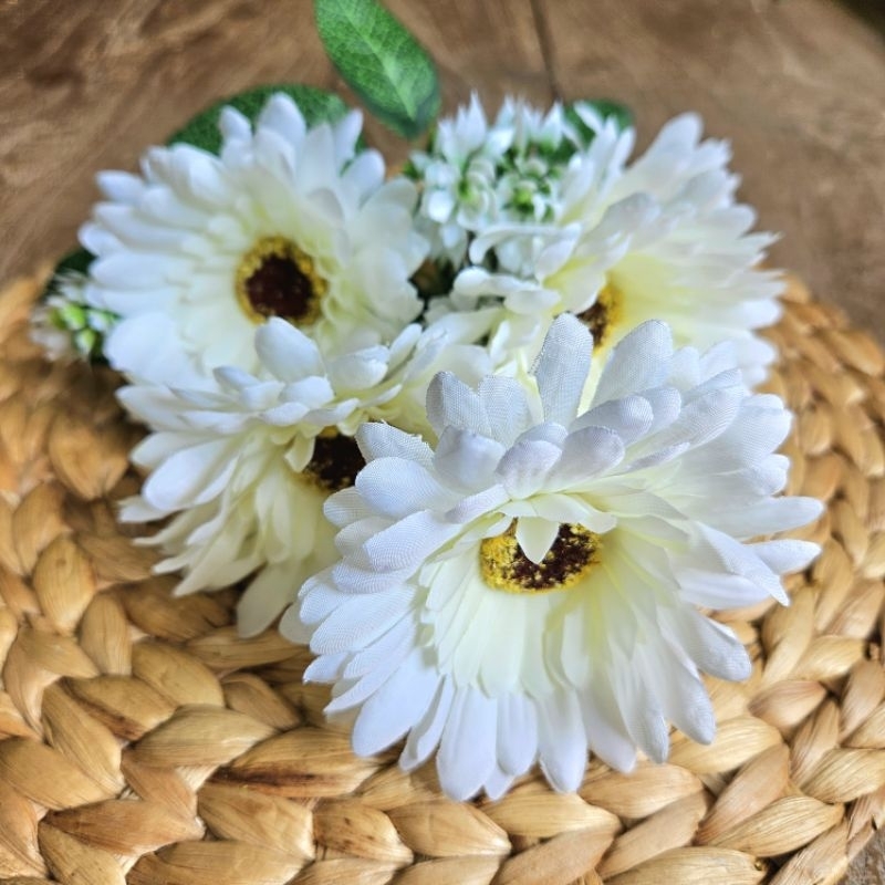 Jual Bunga Gerbera SM x5 Artificial | Shopee Indonesia