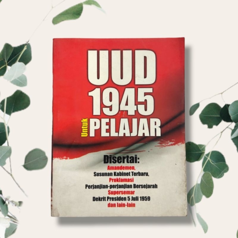 Jual Uud 1945 Untuk Pelajar Shopee Indonesia 
