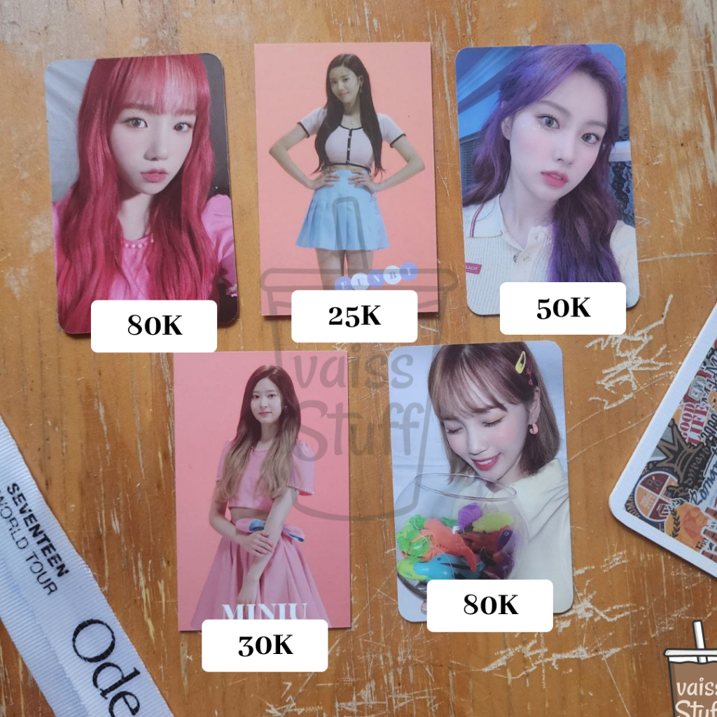 Jual IZ*ONE ONEIRIC DIARY Photocard - Chaewon, Eunbi, Minju, Hyewon, Yuri | Shopee Indonesia