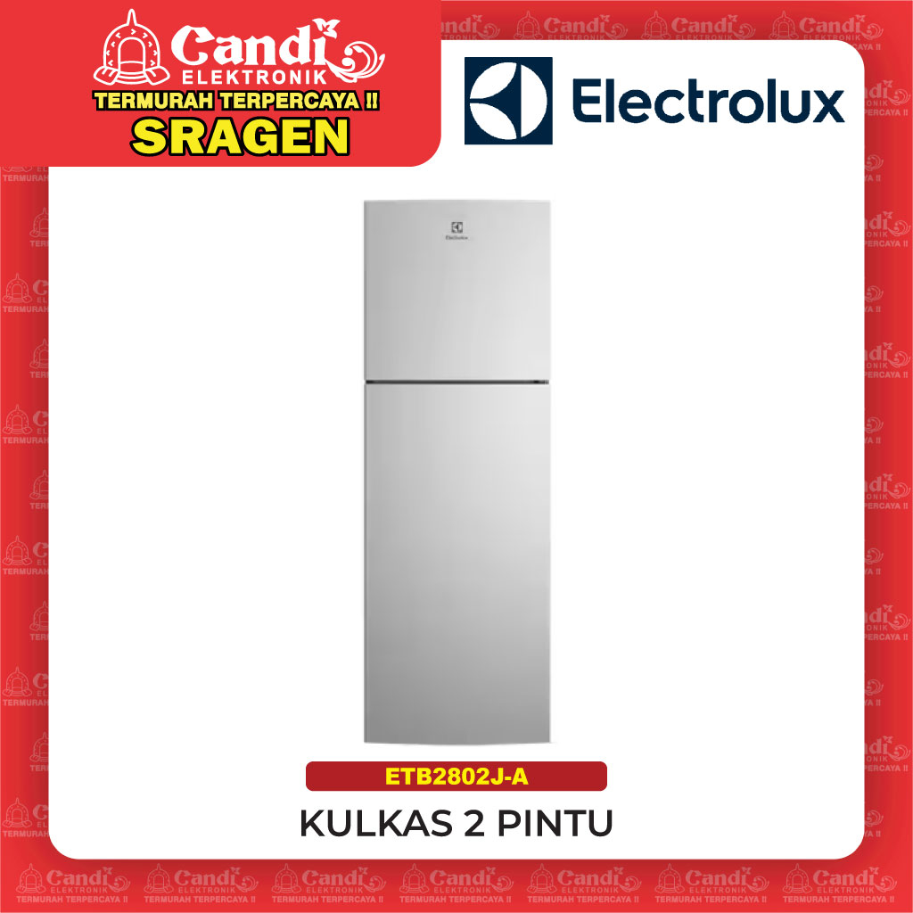 Jual ELECTROLUX Kulkas 2 pintu freezer atas Ultimate Taste 256L - ETB2802J-A | Shopee Indonesia