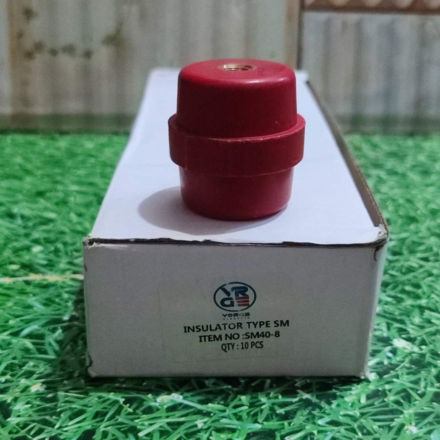 Jual Isolator Type SM 40-8 Merah Gaitor Panel sm40-8 dudukan busbar ...