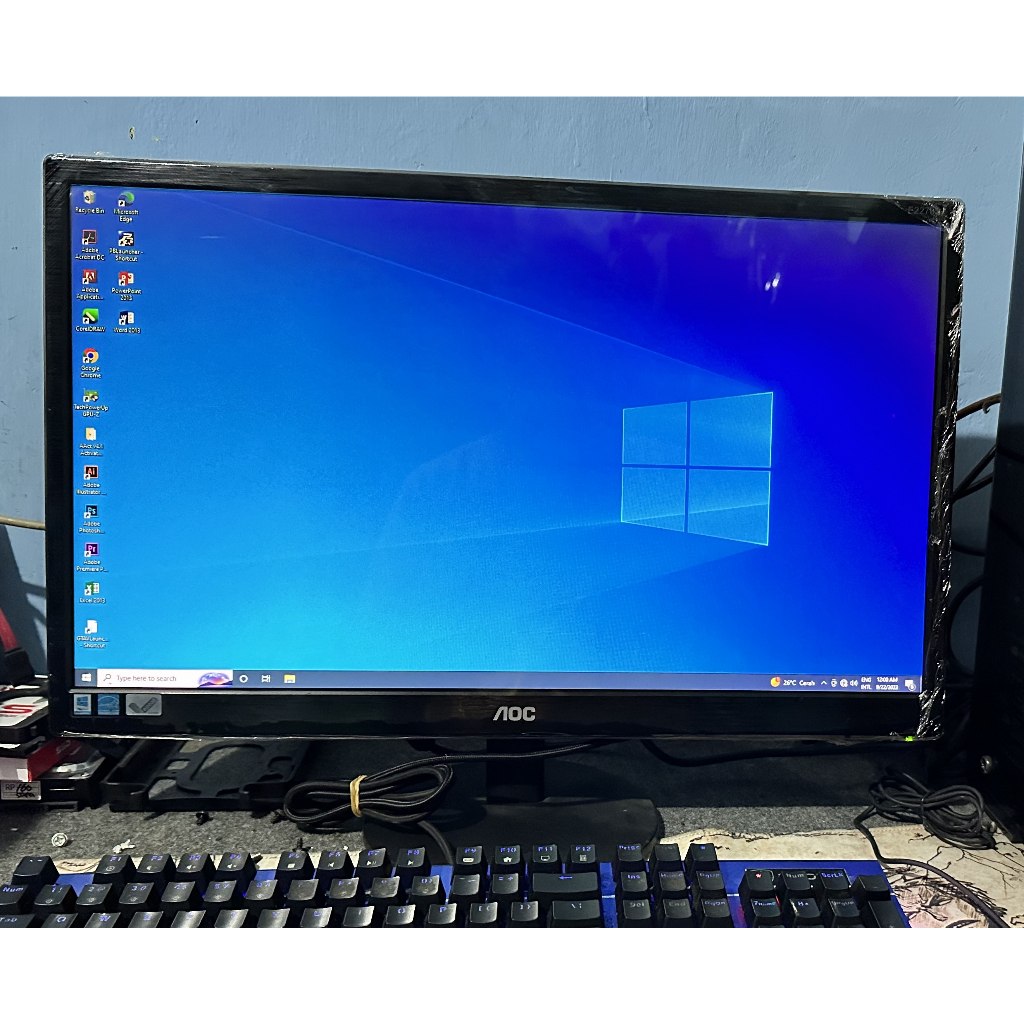 Jual MONITOR LED AOC LENOVO PHILIPS HDMI 22 INCH FHD MULUS NORMAL NO ...
