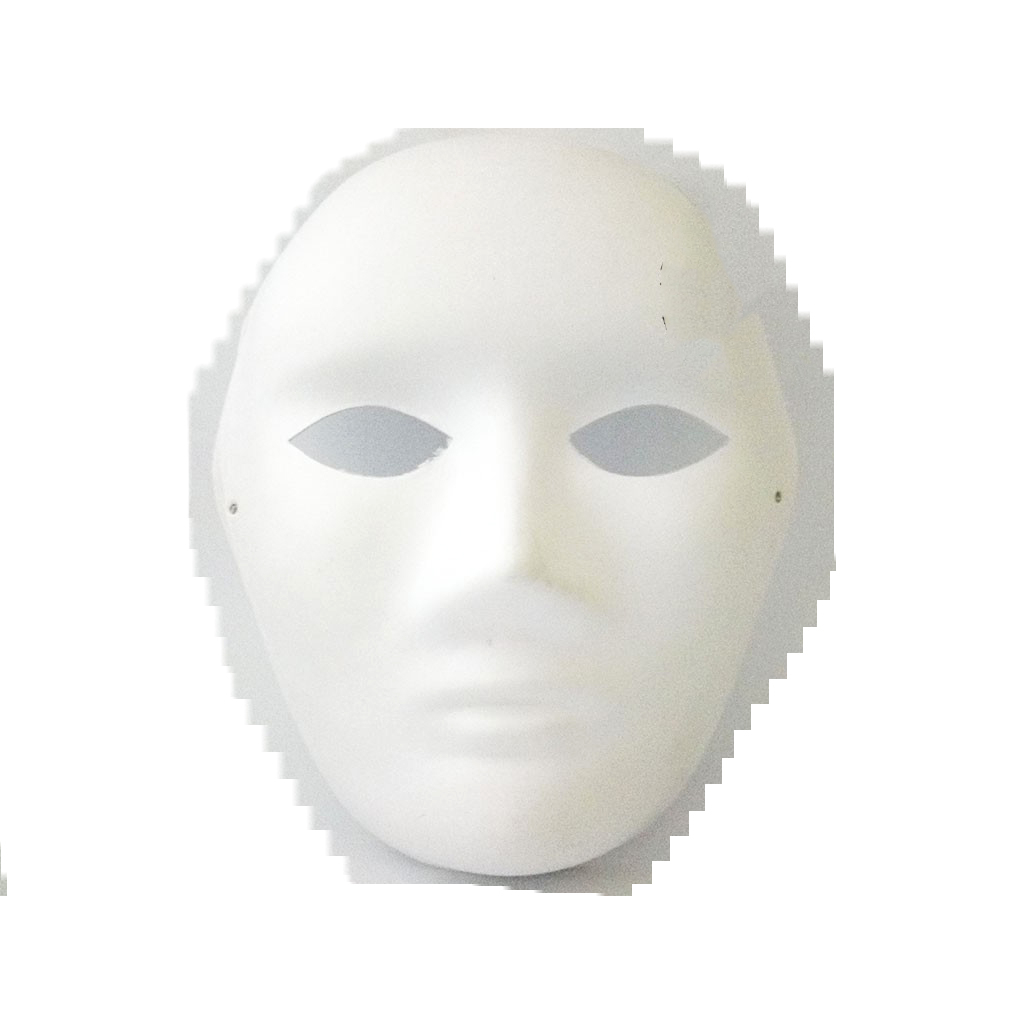 Jual Topeng Lukis Wajah Polos / Topeng Karakter / Topeng Polos / Face ...