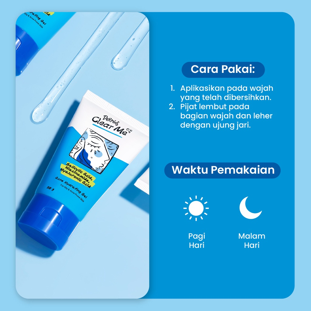 Jual DERMIES CLEAR ME SERIES | DERMIES CLEAR ME SKINCARE | Shopee Indonesia