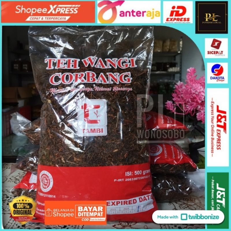 Jual TEH WANGI CORBANG | 1 KG | super hemat | Teh Tambi Wonosobo ...