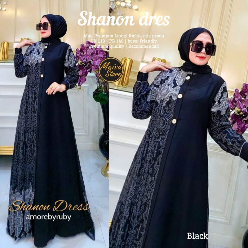 Jual Shanom PREMIUM Dress original by Meisa | Shopee Indonesia