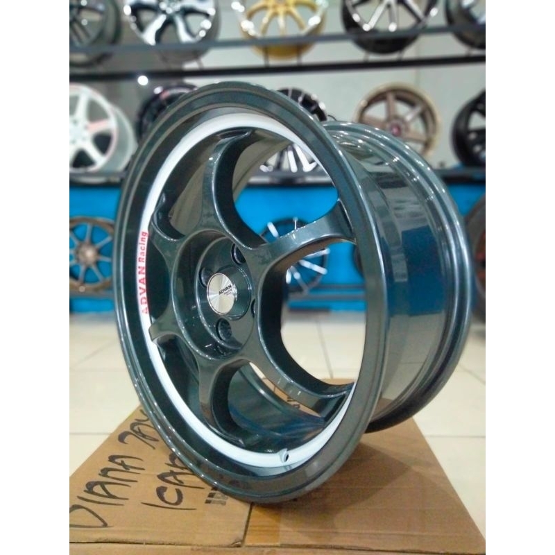 Jual velg Advan RG1 ring 16 pcd 4x100 cocok Sigra calya Vios Agya Ayla ...