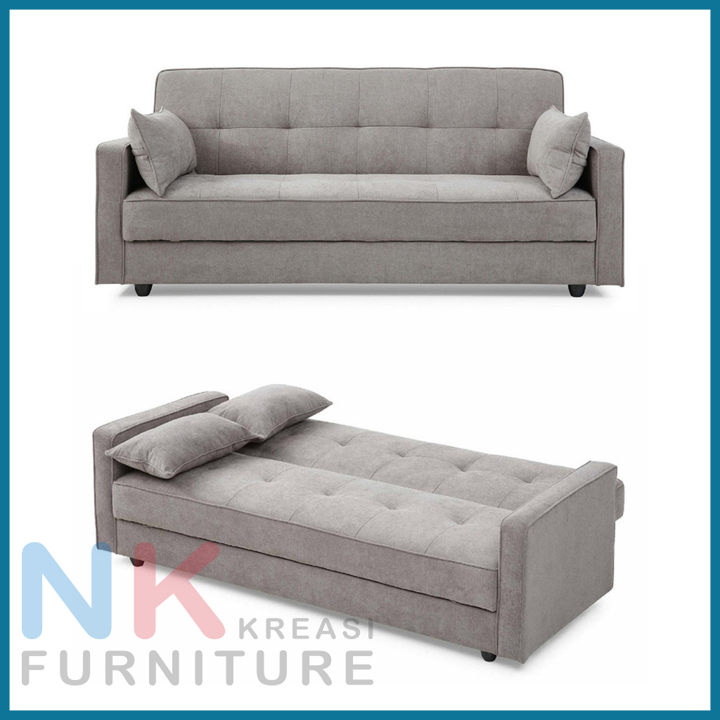 Jual Sofabed 2 dudukan Bed Multi Fungsi, sofa bed kasur santai 2 seater ...