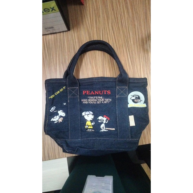 Jual SNOOPY PEANUTS TOTE BAG | Shopee Indonesia