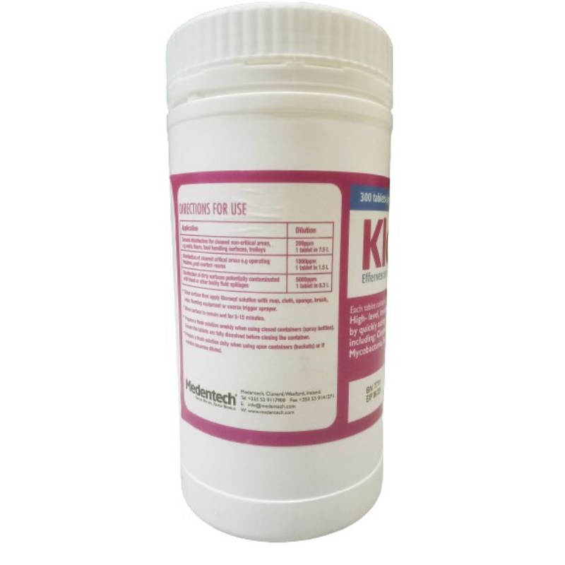 Jual Klorsept 25 Effervescent Disinfectant Tabs 300 - Onemed 'Medentech ...