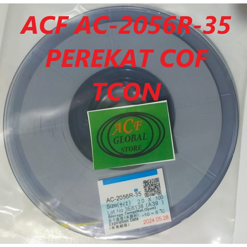 Jual Lem ACF AC-2056r ACF Anisotropic Conduction Film Lem LCD lebar 1 ...