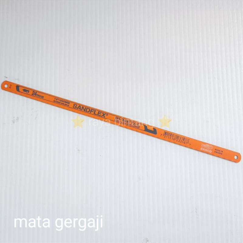 Jual Mata gergaji Sandflex 12" mata engkel HDT 24TPI 12 inch graji besi ...