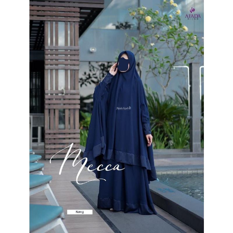 Jual Gamis Syari Terbaru 2025 Mecca set Afada Hijab (Overhead hand ...