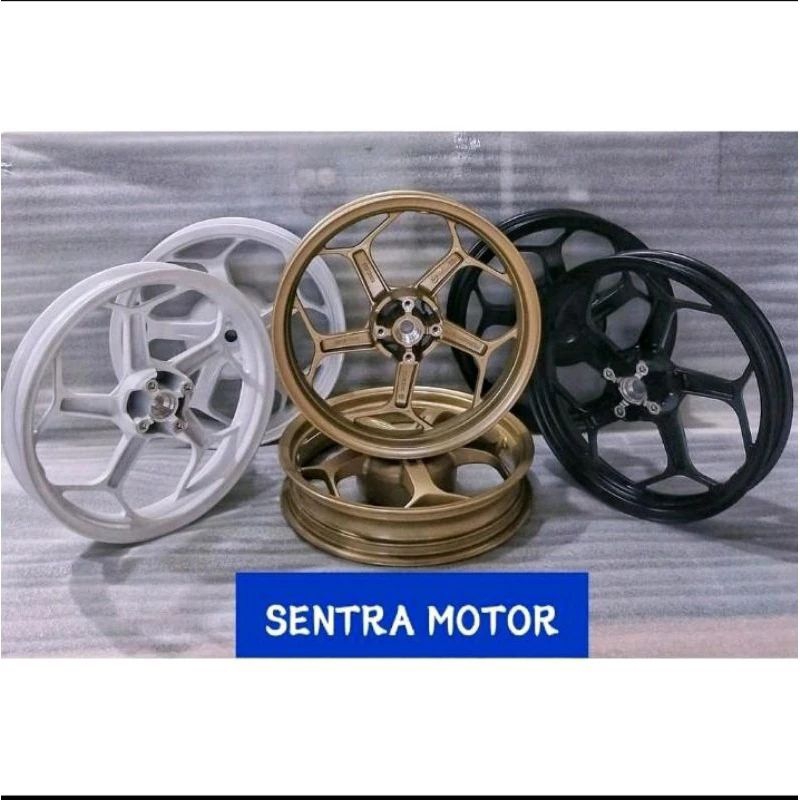 Jual velg racing Xeon / Mio m3 / Mio gear /soul GT 125 Fino 125 ...