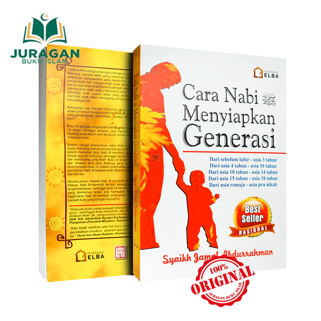 Jual BUKU Cara Nabi Menyiapkan Generasi Sebelum Lahir - Usia Pra Nikah ...