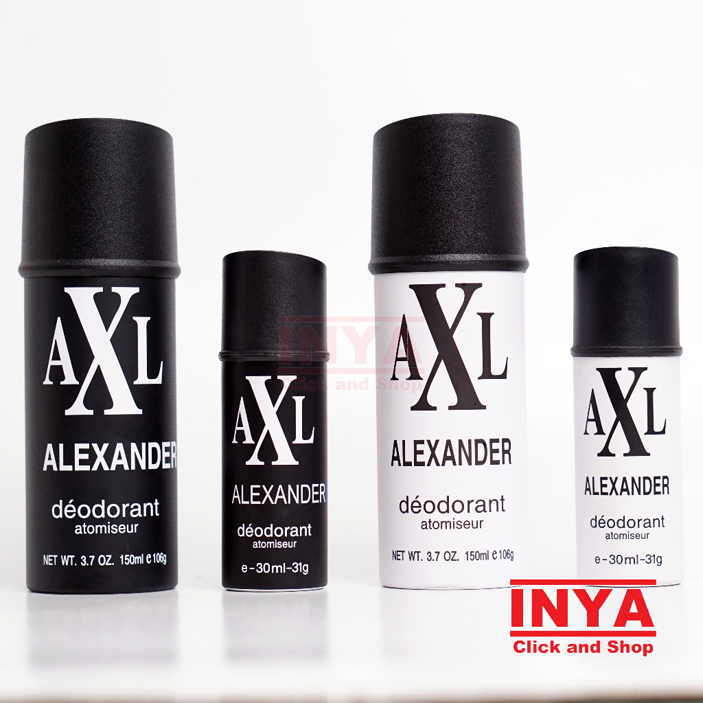 Jual Alexander AXL Deodorant Perfume Spray | Shopee Indonesia