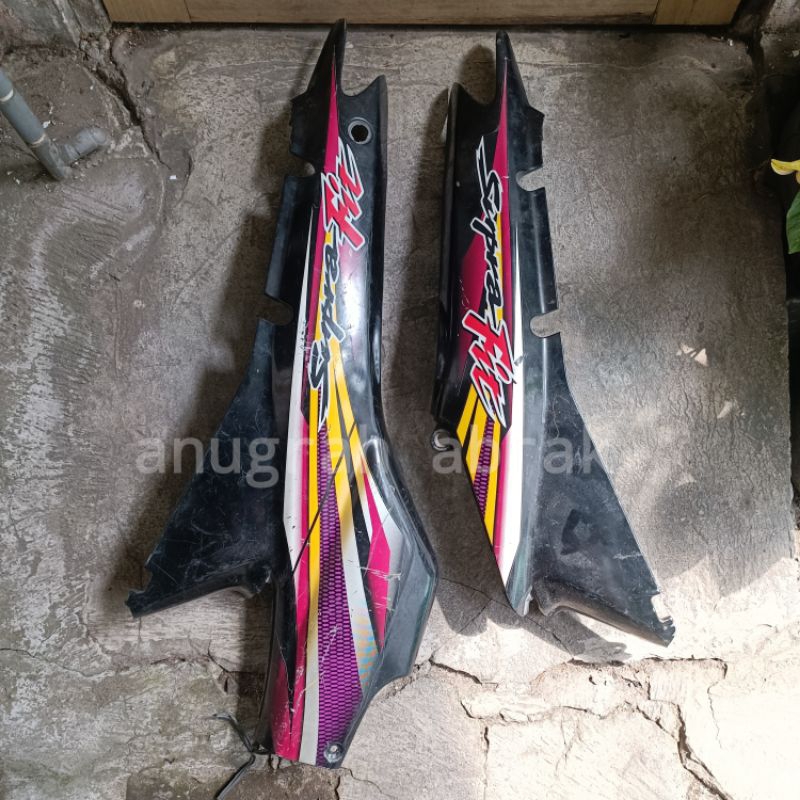 Jual cover bodi body belakang honda supra x fit lama original copotan ...