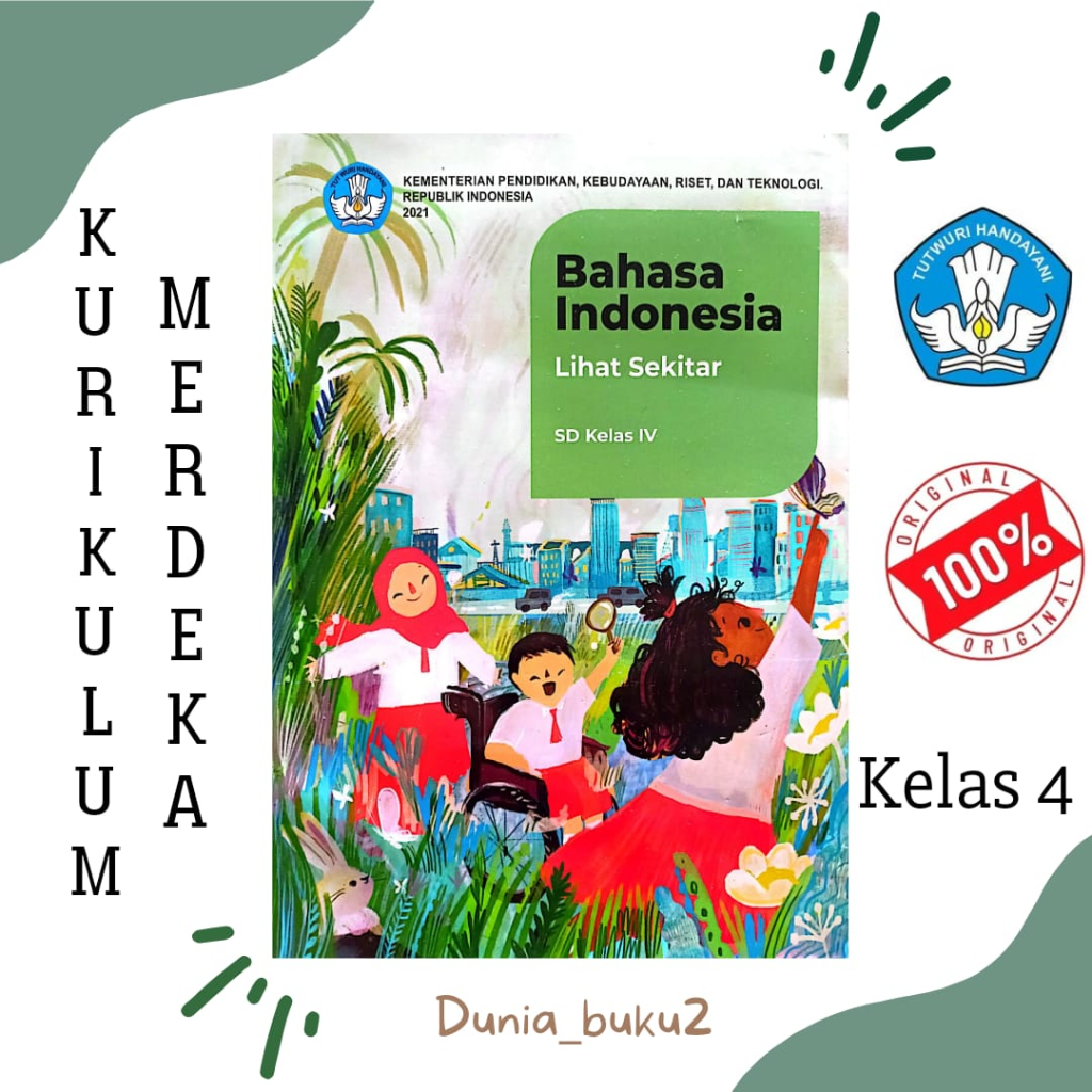 Jual BUKU SISWA BAHASA INDONESIA KURIKULUM PENGGERAK-MERDEKA KELAS 4 SD/MI | Shopee Indonesia