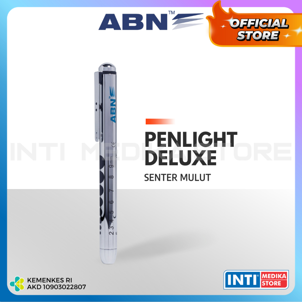 Jual ABN - Penlight DELUXE Senter Mulut | Reusable Lamp | Shopee Indonesia