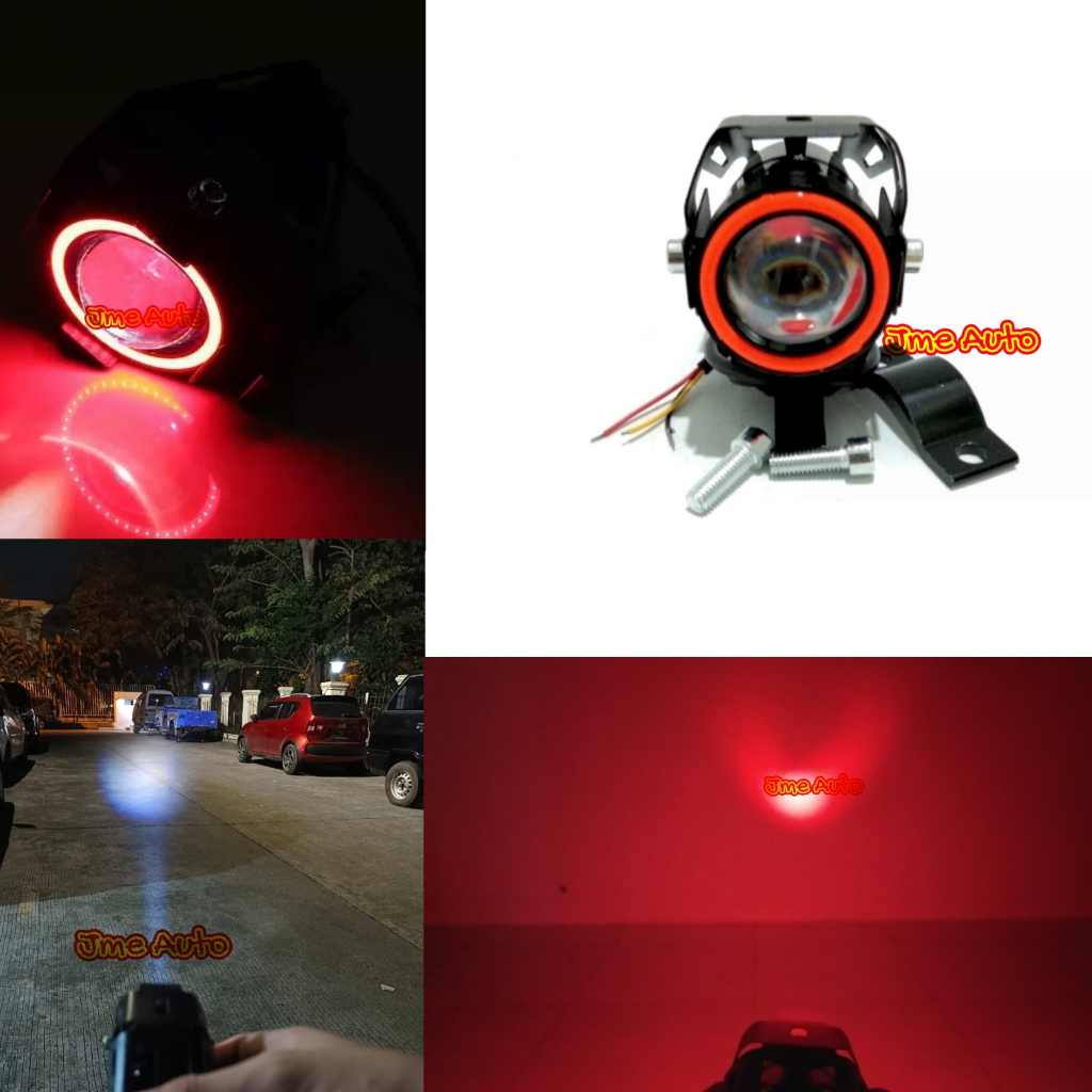 Jual Lampu tembak Led Projie U7 Mini ring merah Lampu sorot LED U7 ... Jual Lampu tembak Led Projie U7 Mini ring merah Lampu sorot LED U7 ...