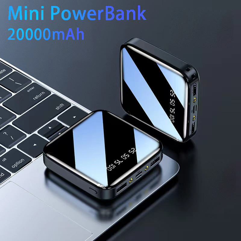 Jual Powerbank 20000mAh 4 Kabel Fast Charging Full Capacity baterai ...