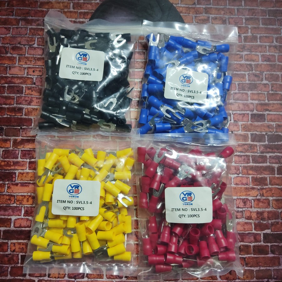 Jual Skun kabel Y SVL-3.5-4 Scun cable SVL3.5-4 dengan isolasi VORGE ...