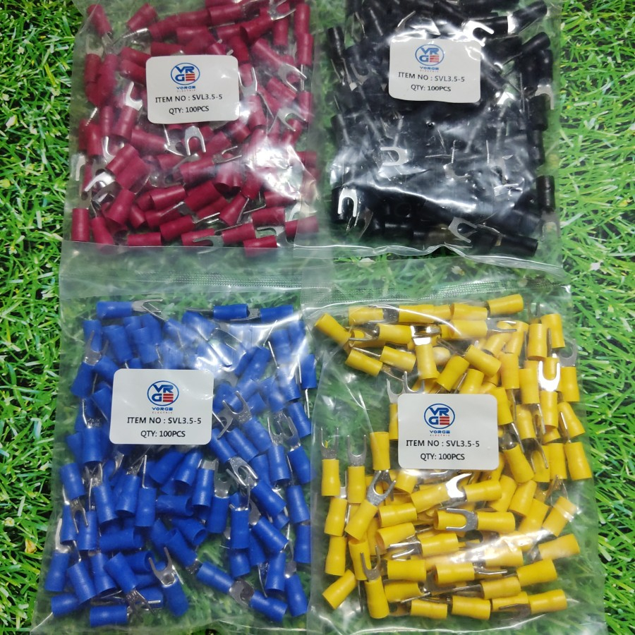 Jual Skun kabel Y SVL-3.5-5 Scun cable SVL3.5-5 dengan isolasi VORGE | Shopee Indonesia