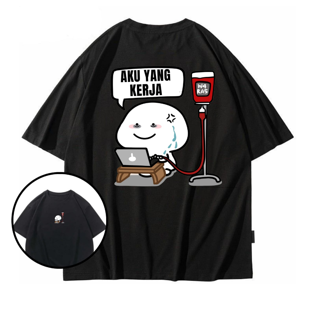 Jual HYPE Oversize Tshirt Pentol Aku Yang Kerja | Kaos Distro Pria ... Jual HYPE Oversize Tshirt Pentol Aku Yang Kerja | Kaos Distro Pria ...