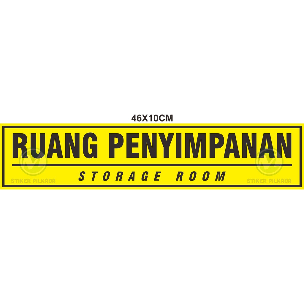 Jual STIKER VINYL RUANG TINDAKAN, PEMULIHAN, KONTROL, PERSIAPAN ...