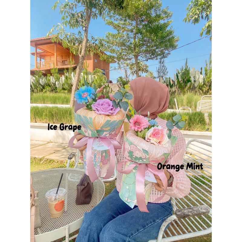 Jual BUKET BUNGA MINI ARTFISIAL | candy dounut | Shopee Indonesia