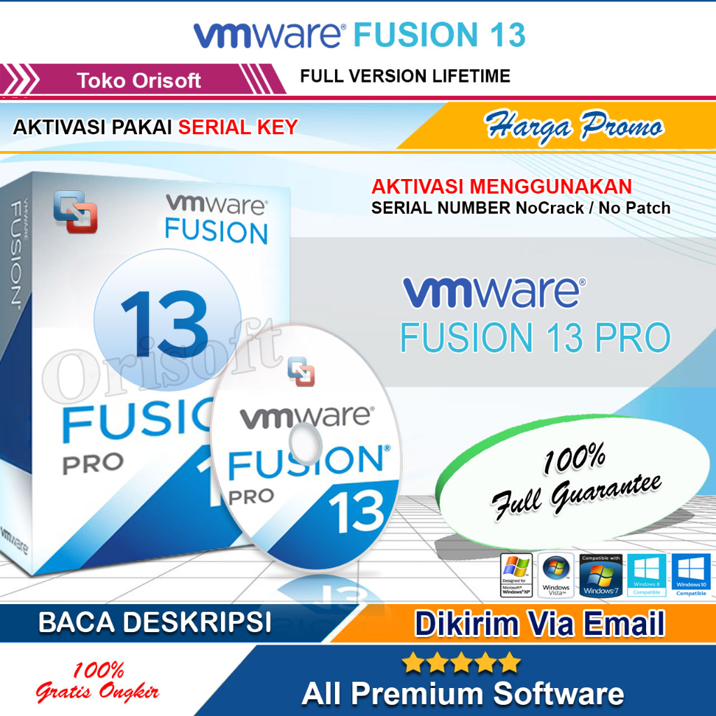 Jual [MacWin] VMware Fusion 13 Pro - VMware Workstation Pro 17.0.2 Full Serial Key | Shopee ...