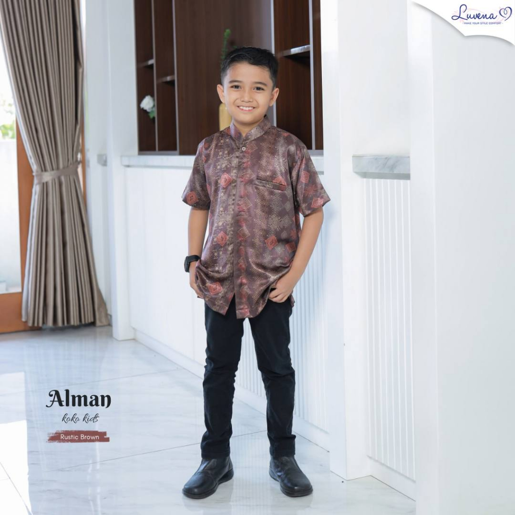 Jual KOKO KIDS ALMAN PREMIUM SILK BY LUVENA | SARIMBIT LUVENA 2024 ...