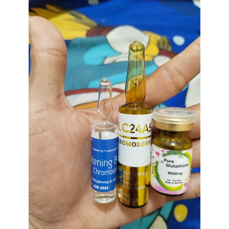 Jual slc gold 10ml+pure glutathione+whitening boster ecer | Shopee ...