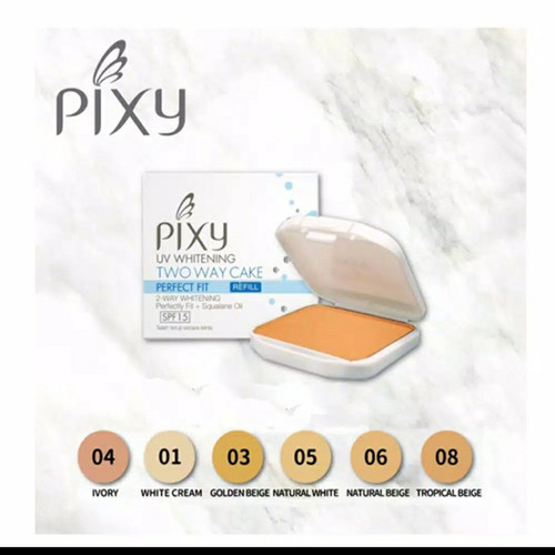 Jual PIXY (REFILL) TWO WAY CAKE PERFECT FIT ORIGINAL - ISI ULANG BEDAK ...