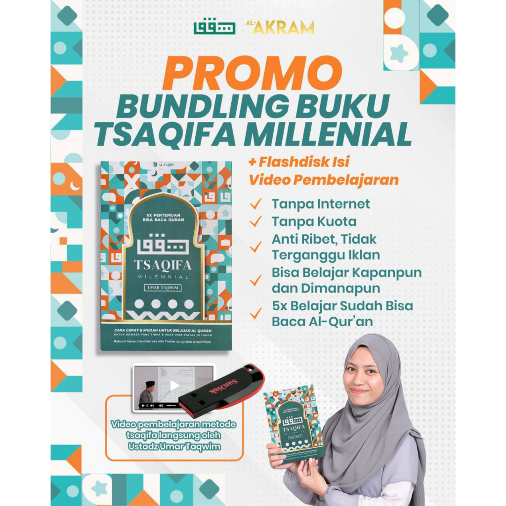 Jual Paket Bundling Buku Tsaqifa Millenial | Shopee Indonesia