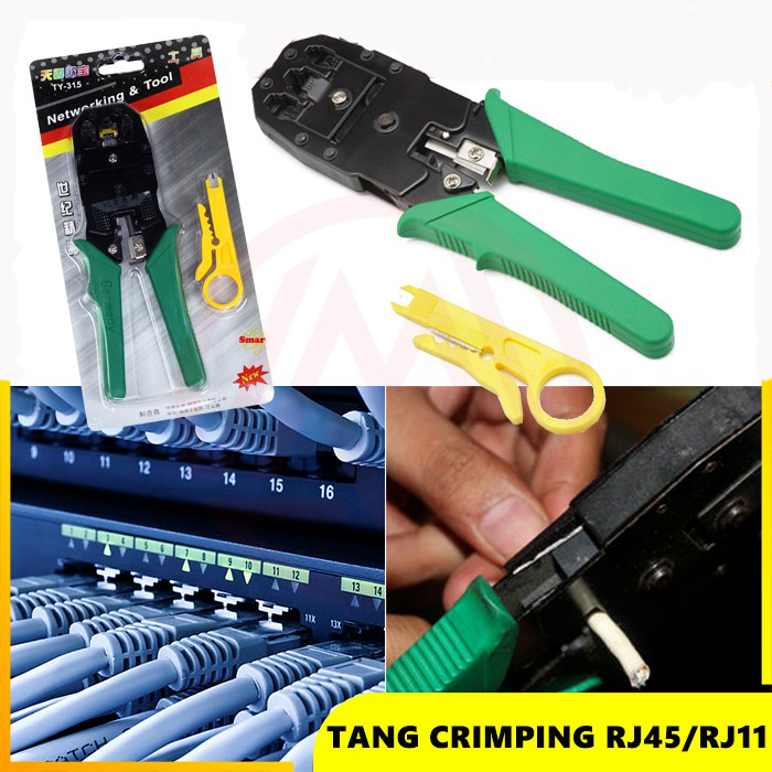 Jual Tang Crimping RJ45 terbaik Crimping Tool RJ45 RJ11 Tang Crimping ...