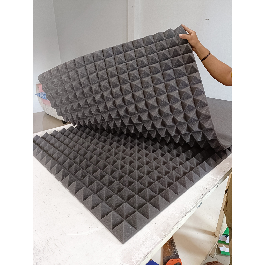Jual Busa peredam suara 200x100x5 cm / Busa Pyramid acoustic ...