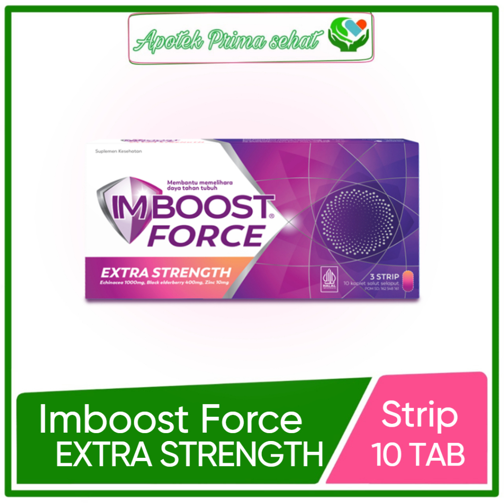 Jual MULTIVITAMIN | IMBOOST | EXTRA | STRENGTH | TABLET | Shopee Indonesia