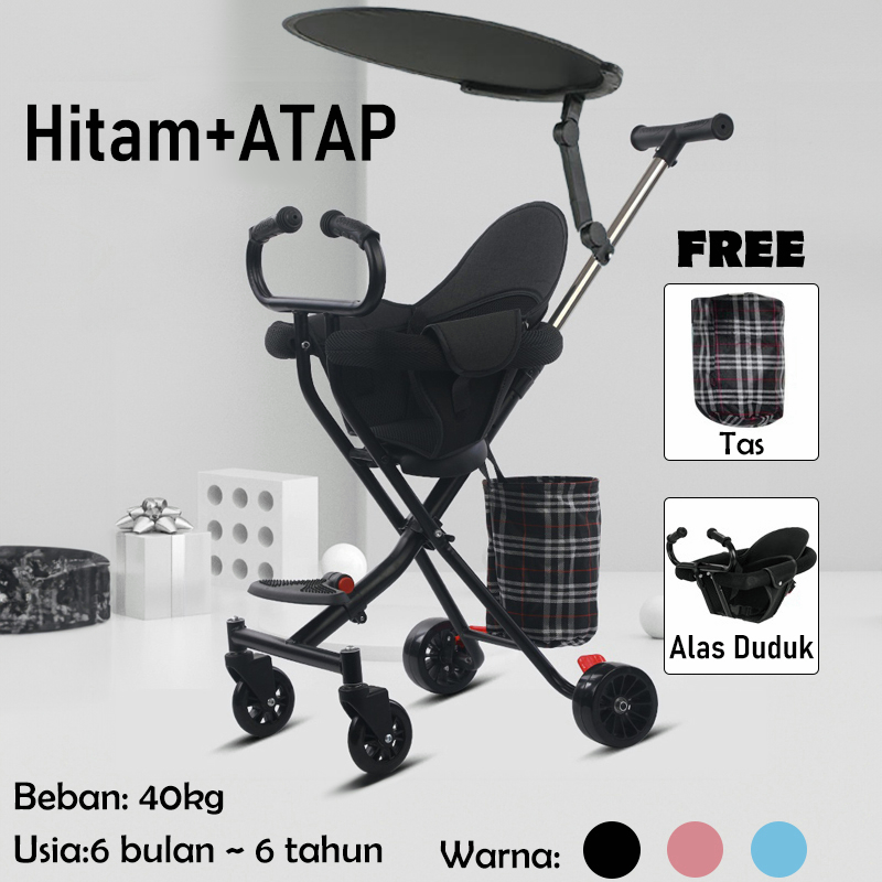 Jual [Ready stock] Stroller Baby Lipat Stroller Bayi Lipat Stroler Bayi ...
