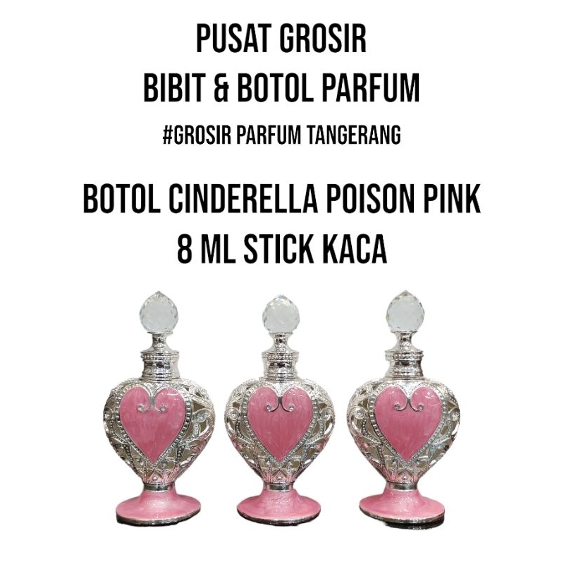 Jual BOTOL LOVE PINK EXCLUSIVE 10 ML STICK KACA. | Shopee Indonesia