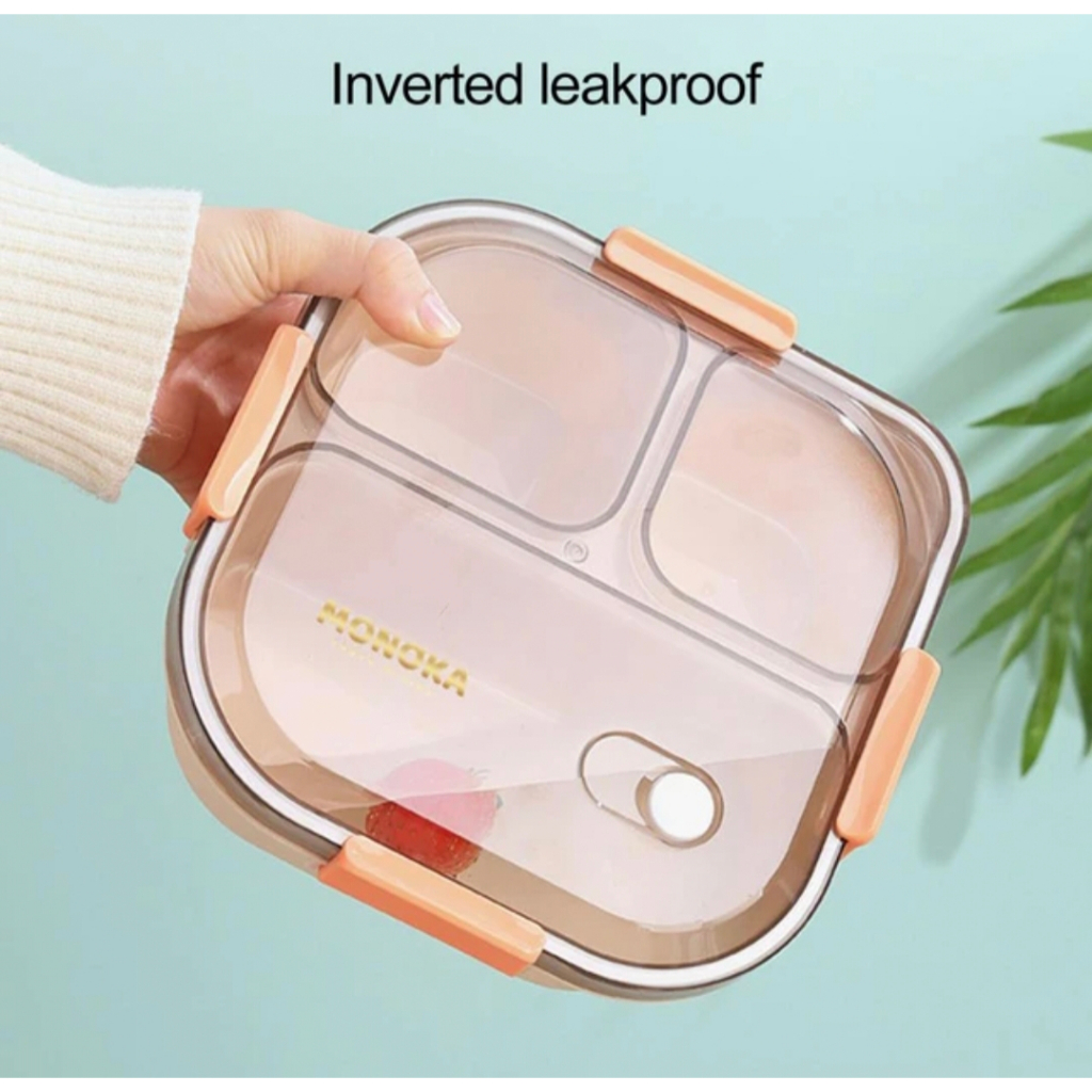 Jual LUNCH BOX 5371 4 SEKAT + SOUP | Shopee Indonesia