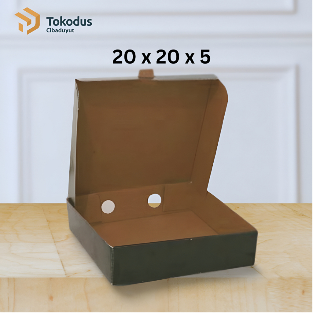 Jual Kardus Box Pizza polos Hitam | Dus packing | Dus Pizza Warna Hitam ...
