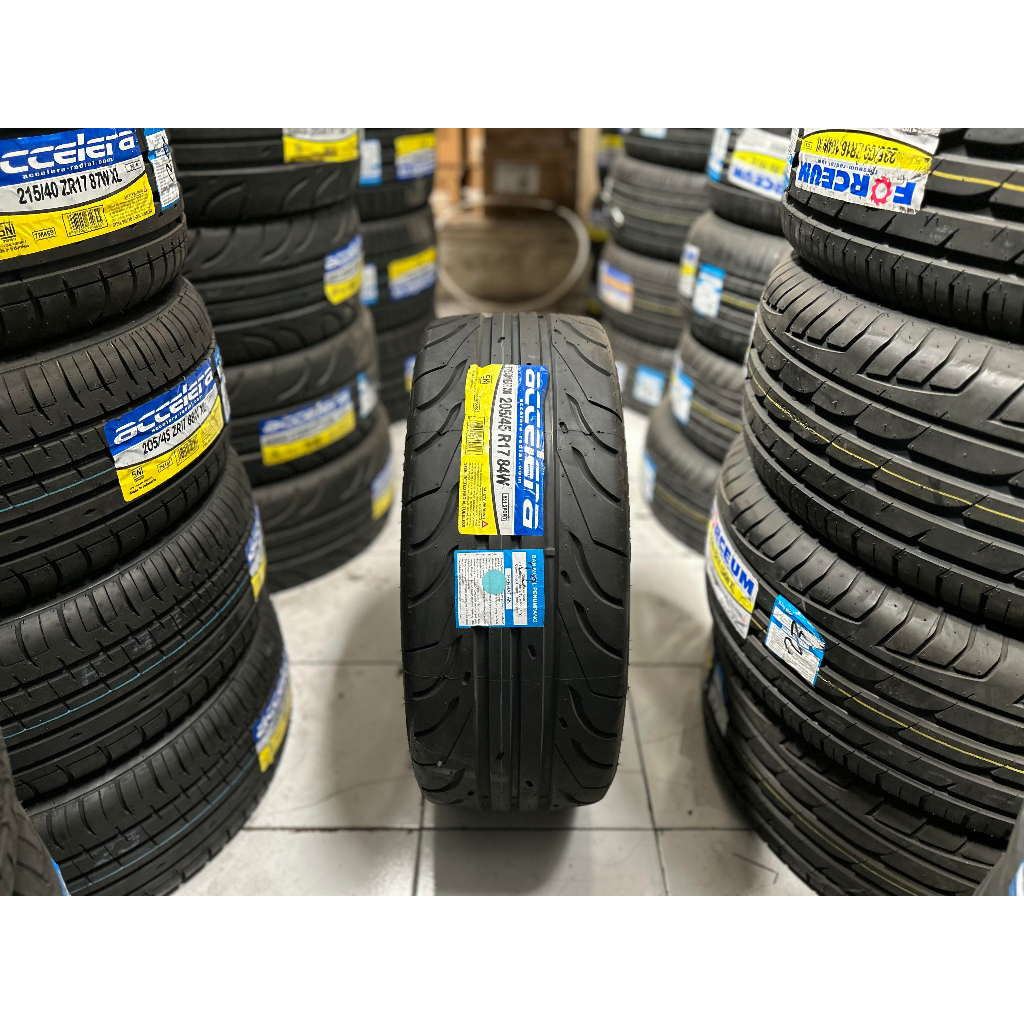 Jual ban mobil semi slick 205 45 r17 accelera 651sport ban tubles promo produk 22 | Shopee Indonesia