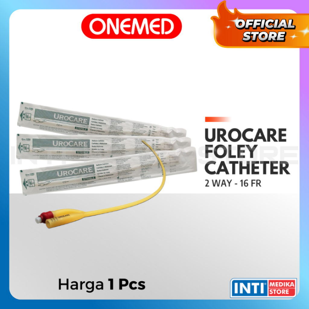 Jual ONEMED - Foley Catheter Selang Kateter 2 Way Uro Care | Shopee ...