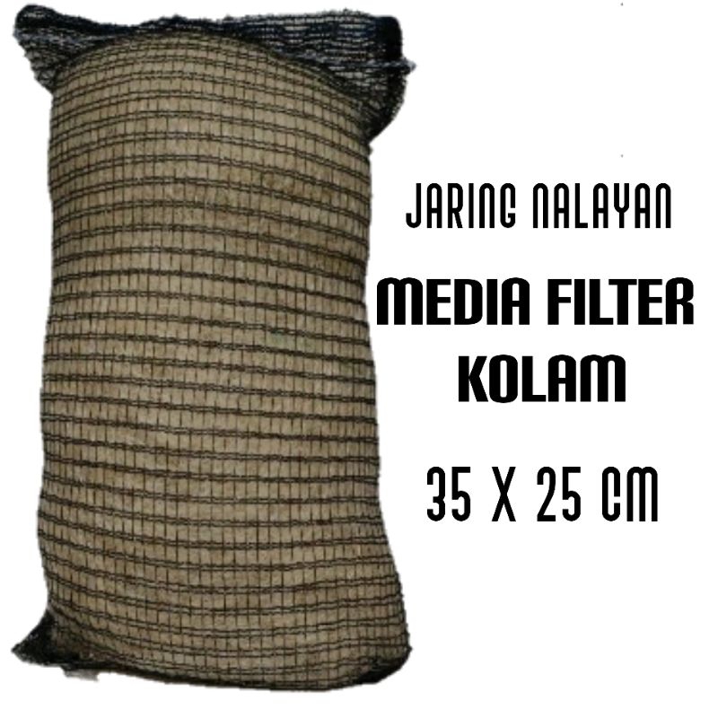 Jual Jaring Bekas Nelayan 35 x 25 Media Filter Kolam KOI | Shopee Indonesia