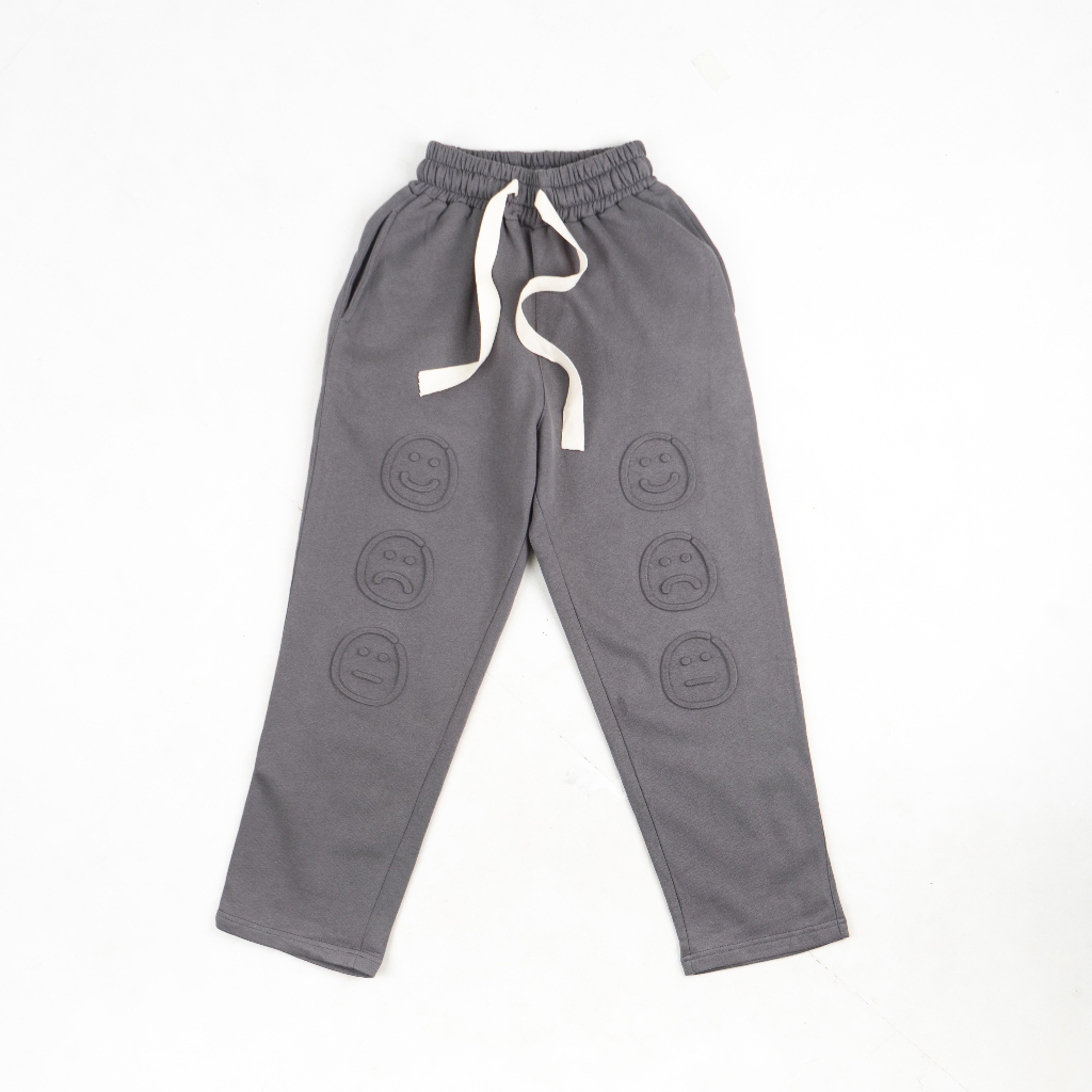 Jual FAITH FADE - Signature Emboss Ankle Pants (Dark Grey) | Shopee ...