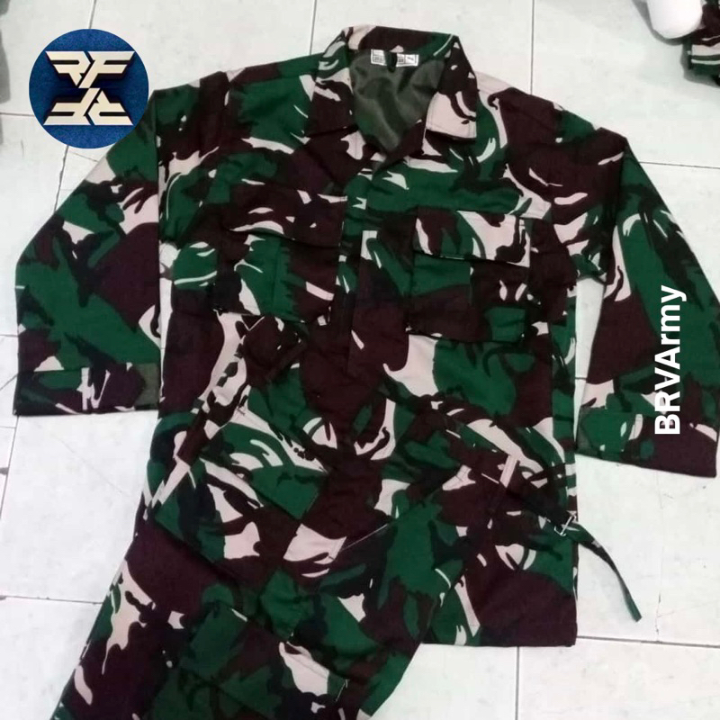 Jual Seragam PDL TNI Balotelli | Shopee Indonesia