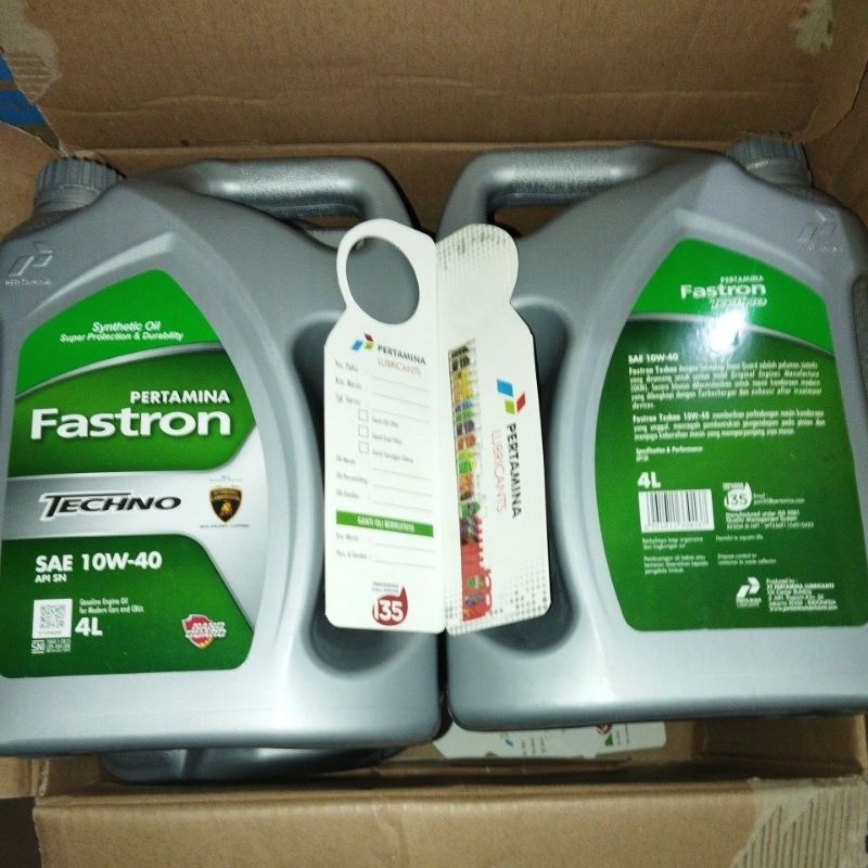 Jual OLI FASTRON PERTAMINA TECHNO 4 LITER SAE 10W-40 | Shopee Indonesia